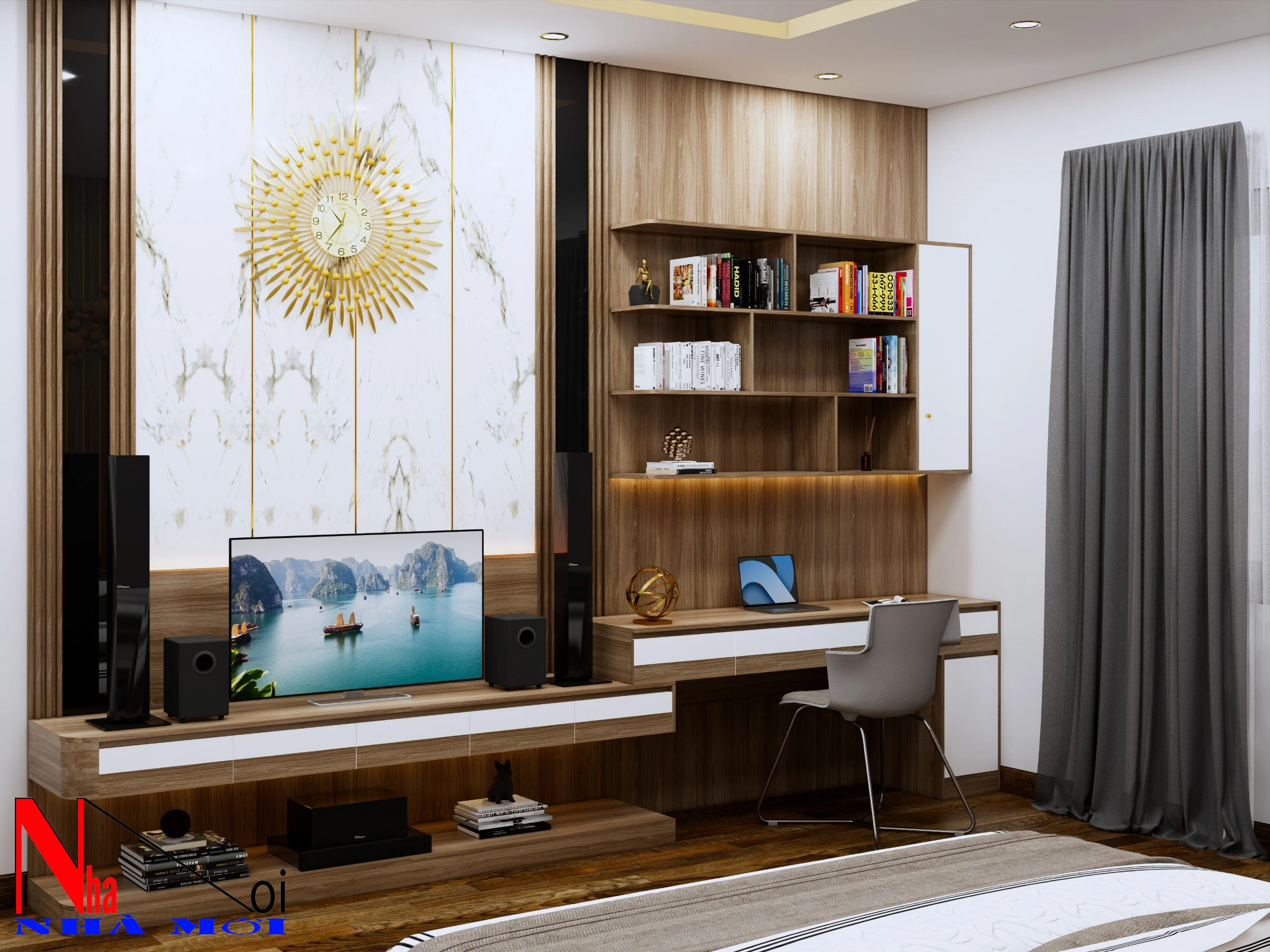 Thiết kế thi công nội thất tại Nam Định cho Chị Hương - 2025NM25 - Thiết kế nhà Nam Định